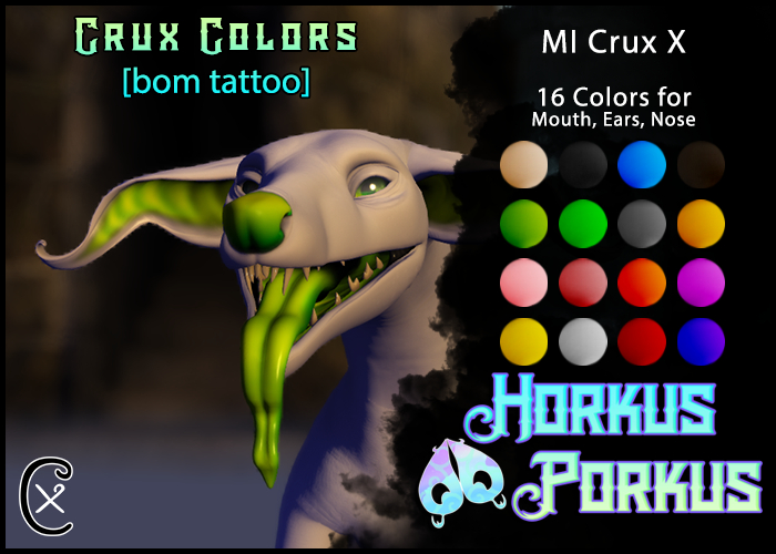 Second Life Marketplace - [HkPk] MI Crux Color Overlays